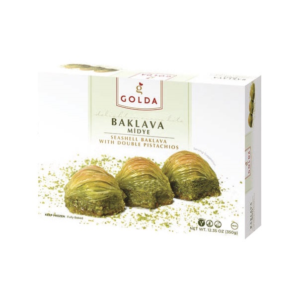 Golda Seashell Baklava 12 oz – Golda Pastry